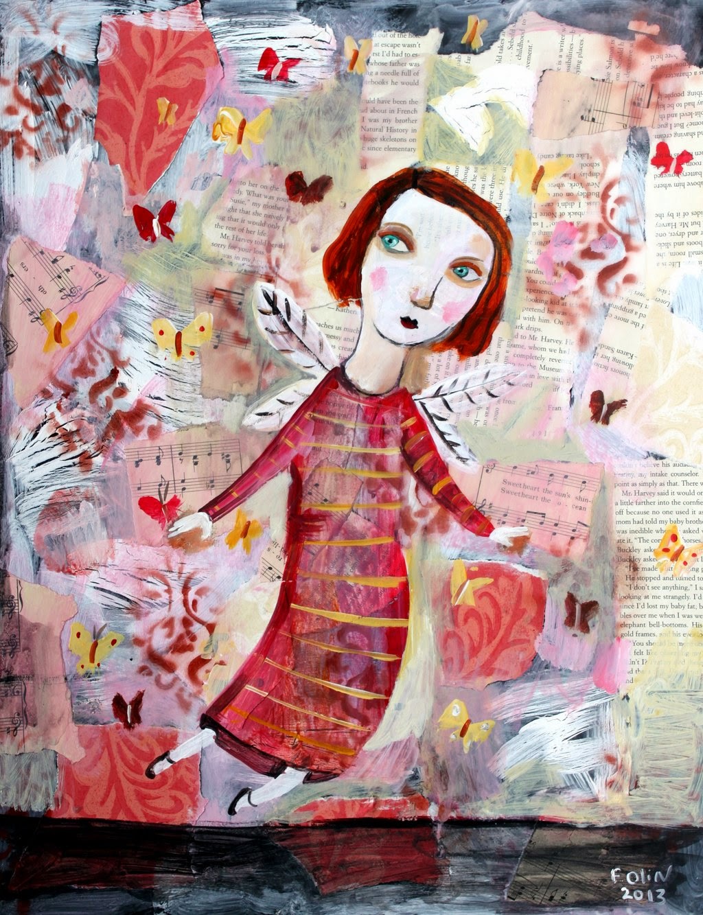 Pinzellades al món: Il·lustracions de Felicia Olin: un món de dones