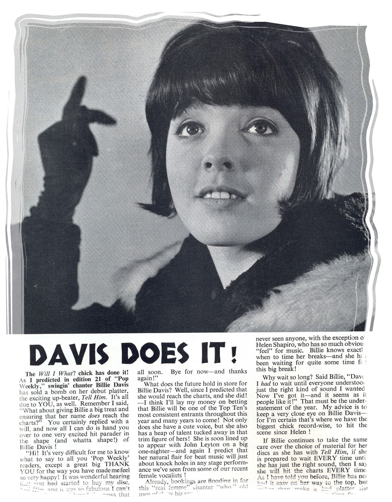SIXTIES BEAT: Billie Davis