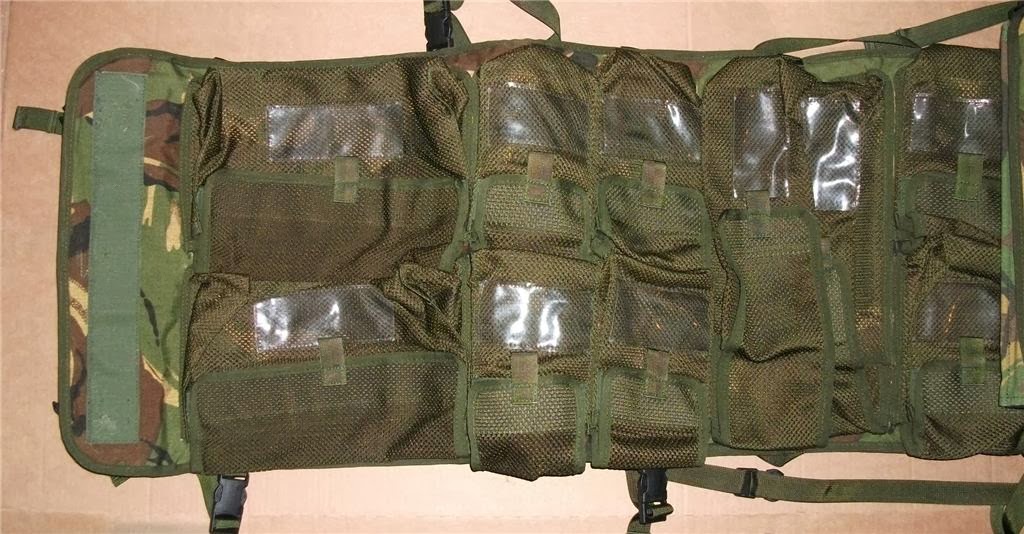 Webbingbabel: British Army Medic Backpack Battlefield Ambulance