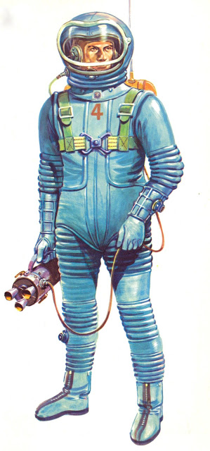 Seduced by the New...: Vintage Spaceman Art