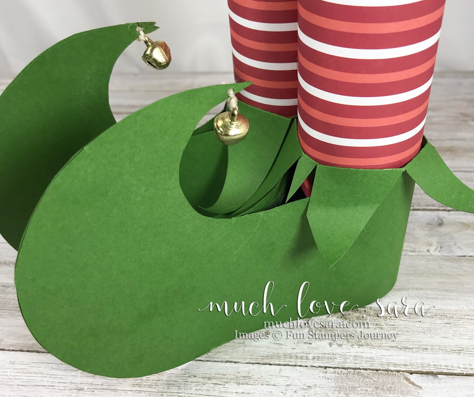 Much love, Sara | Cards & Paper projects made with love: Elf Shoes ...