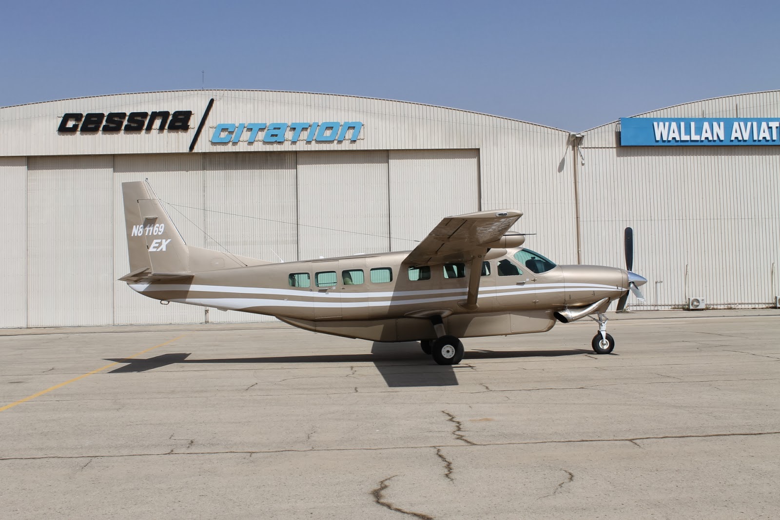 Tauranga Spotter: New Cessna 208EX at Thumamah