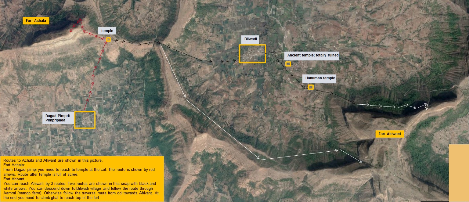 Yash Gaikwad - BHATKANTI: Nasik Range trek- Day I: Fort Achala, Fort ...