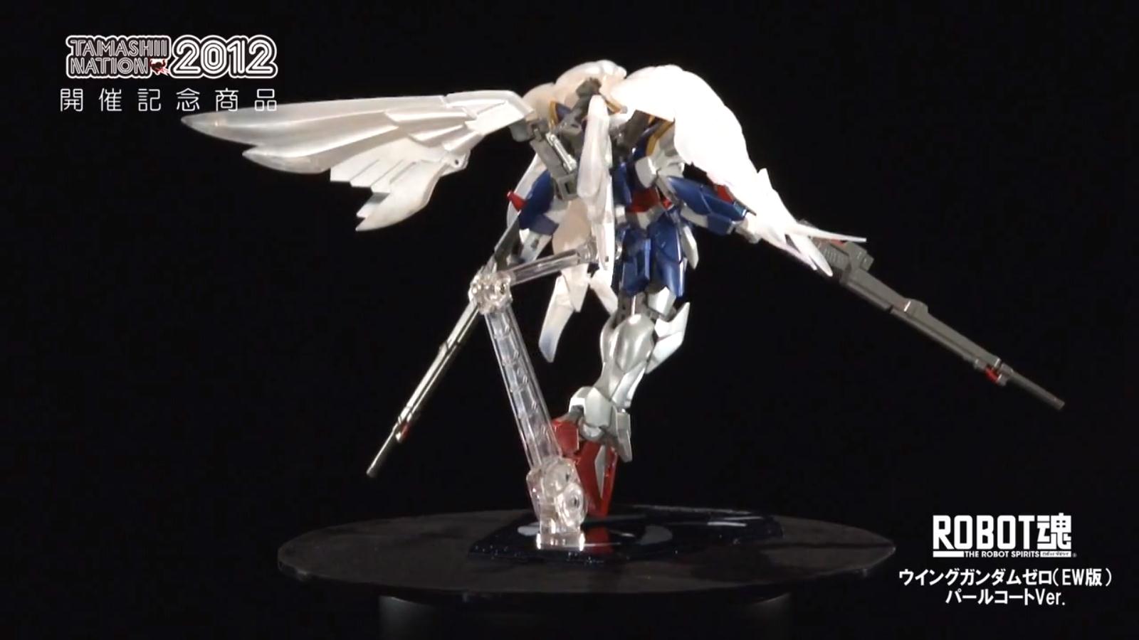 Robot Damashii (SIDE MS) Wing Zero Custom Pearl Coating ver. promo ...
