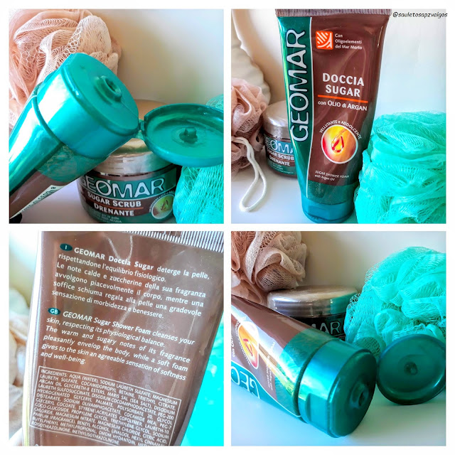 GEOMAR DOCIA SUGAR Sugar Shower Foam with Argan Oil - dušo putos ...