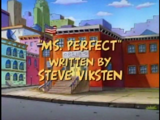 My Cartoon Reviews: Hey Arnold! - "Ms. Perfect"