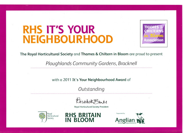 Ploughlands Community Gardens: Royal Horticultural Society 'Its your ...