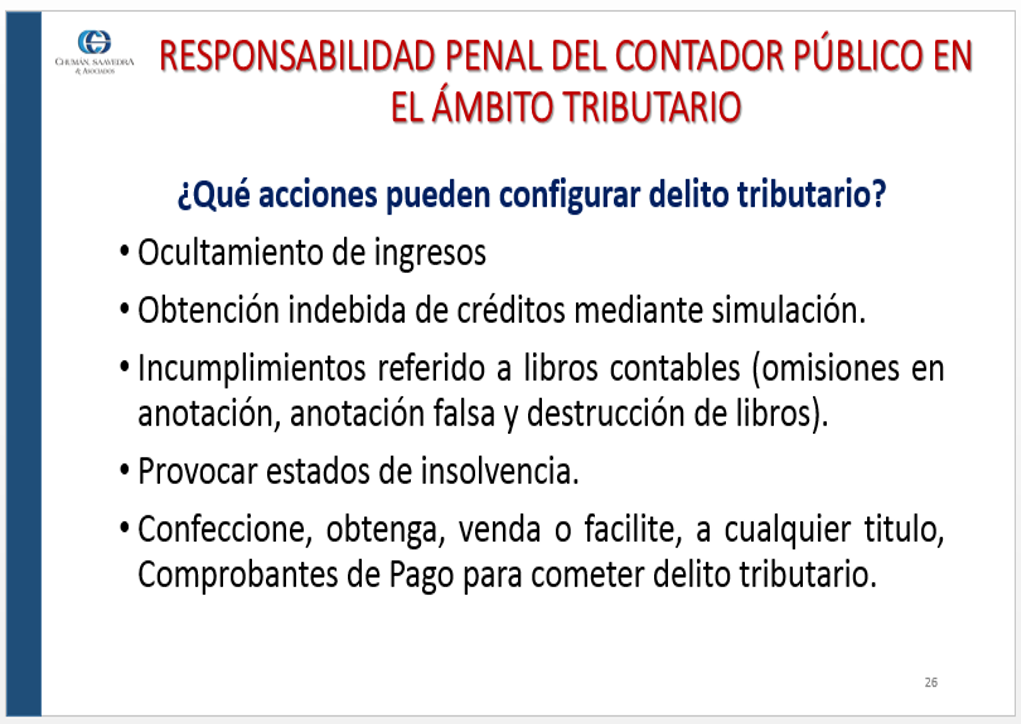 Tributación y Estado de Derecho: Presentación: Responsabilidad ...