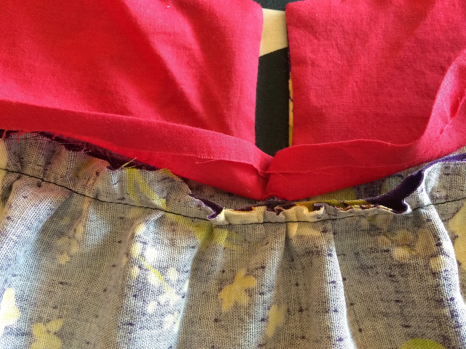 Beth Being Crafty: Split-Yoke Ruby Top!