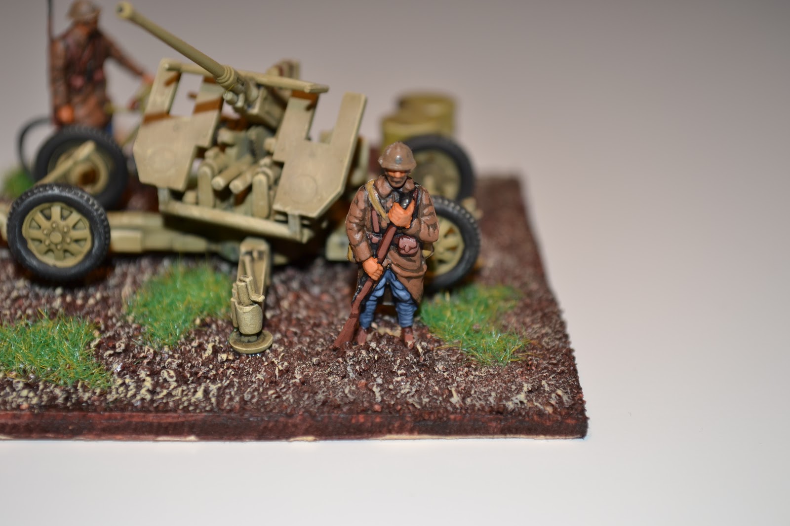 Wargames Salamanca: 40mm Bofors A.A. Gun & Tractor