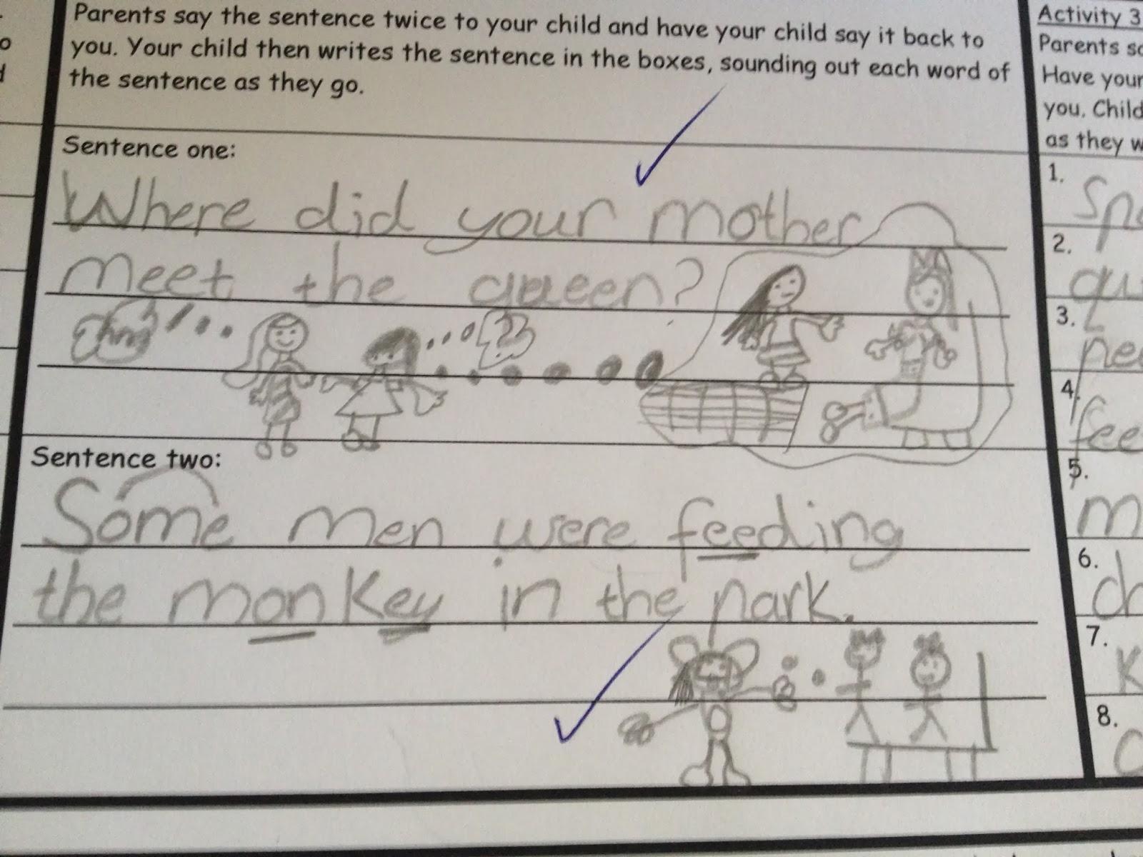 Working Through It: Sunday Selections #144: Homework Drawings