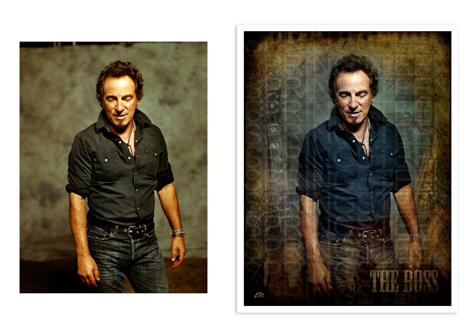 Ezequiel Alonso Valcárcel: Poster Bruce Springsteen