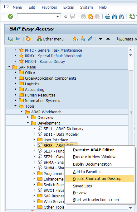 ABAPer Notes: Auto Login SAP