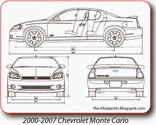 Vector Blueprints - Cars, Trucks, Busses and others: Chevrolet - Vector ...