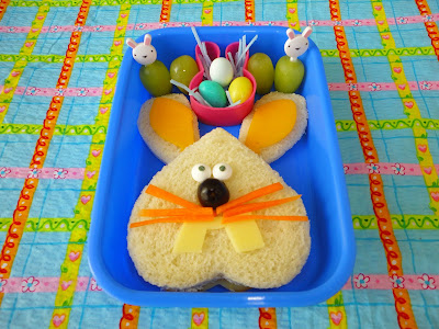 Bento School Lunches : Happy Easter Bento Lunch #260: Bunny Bento ...
