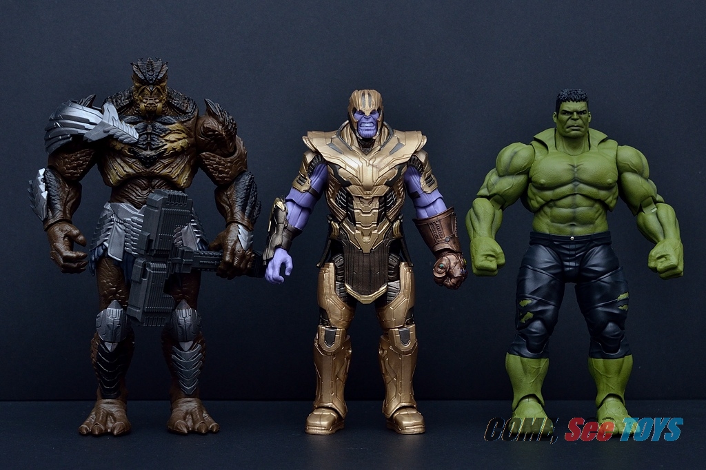 Come, See Toys: Marvel Legends Series Ebony Maw & MCU Thanos (Armoured) BAF