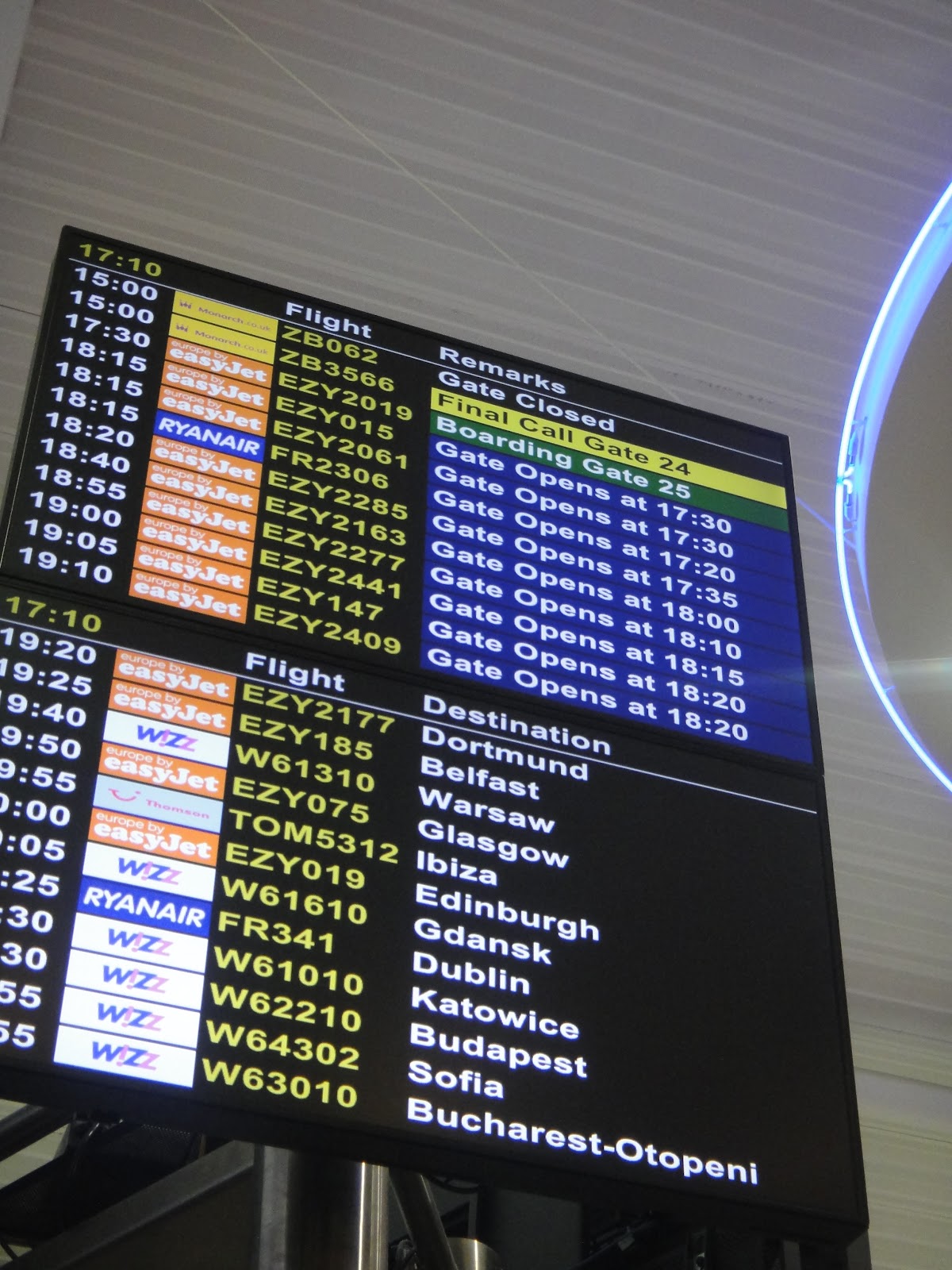 Diamond Jubilee Part 4 - An easyJet experience Luton to Paris