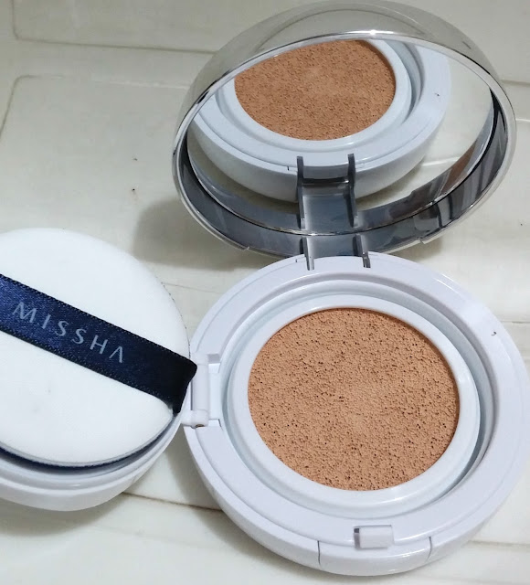 Missha M Magic Cushion #21 Light Beige Review - WateryScenery