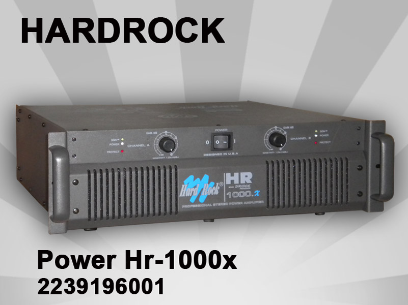 Sierra Mandiri Distribusindo: ♫Power AMP HARDROCK HR 1000X♫