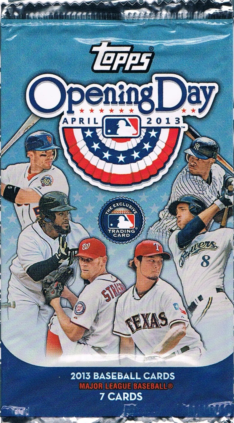 The Pack Gambler: Product Review: 2013 Topps Opening Day Baseball Box