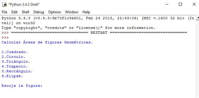 PYTHON: Ejemplos prácticos: ¿CÓMO CALCULAR ÁREAS DE FIGURAS GEOMÉTRICAS ...