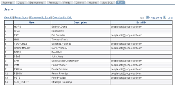 Oracle PeopleSoft Notes: PS Query - Extensive use of Expression and Prompts