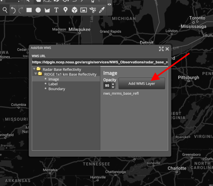 Using Wms Layers With Scribble Maps