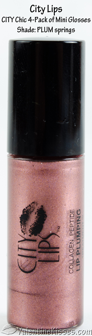 Valentine Kisses: City Lips CITY Chic 4-Pack of mini glosses - pics ...
