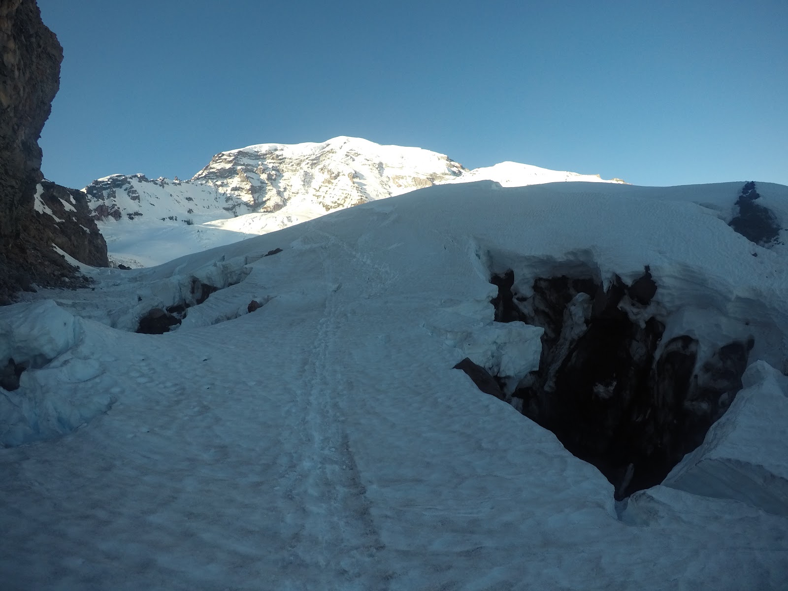 Andy Sherpa: Liberty Ridge Speed Attempt: 7:07 Car to Car