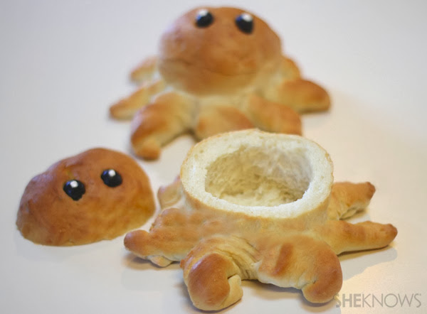 DIY Octopus Shaped Bread Bowls - The Idea King