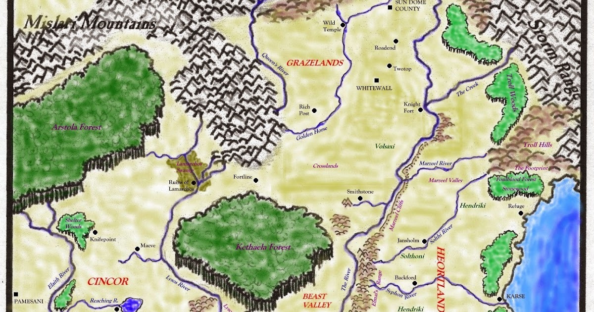 Dragonlance Maps Abanasinia