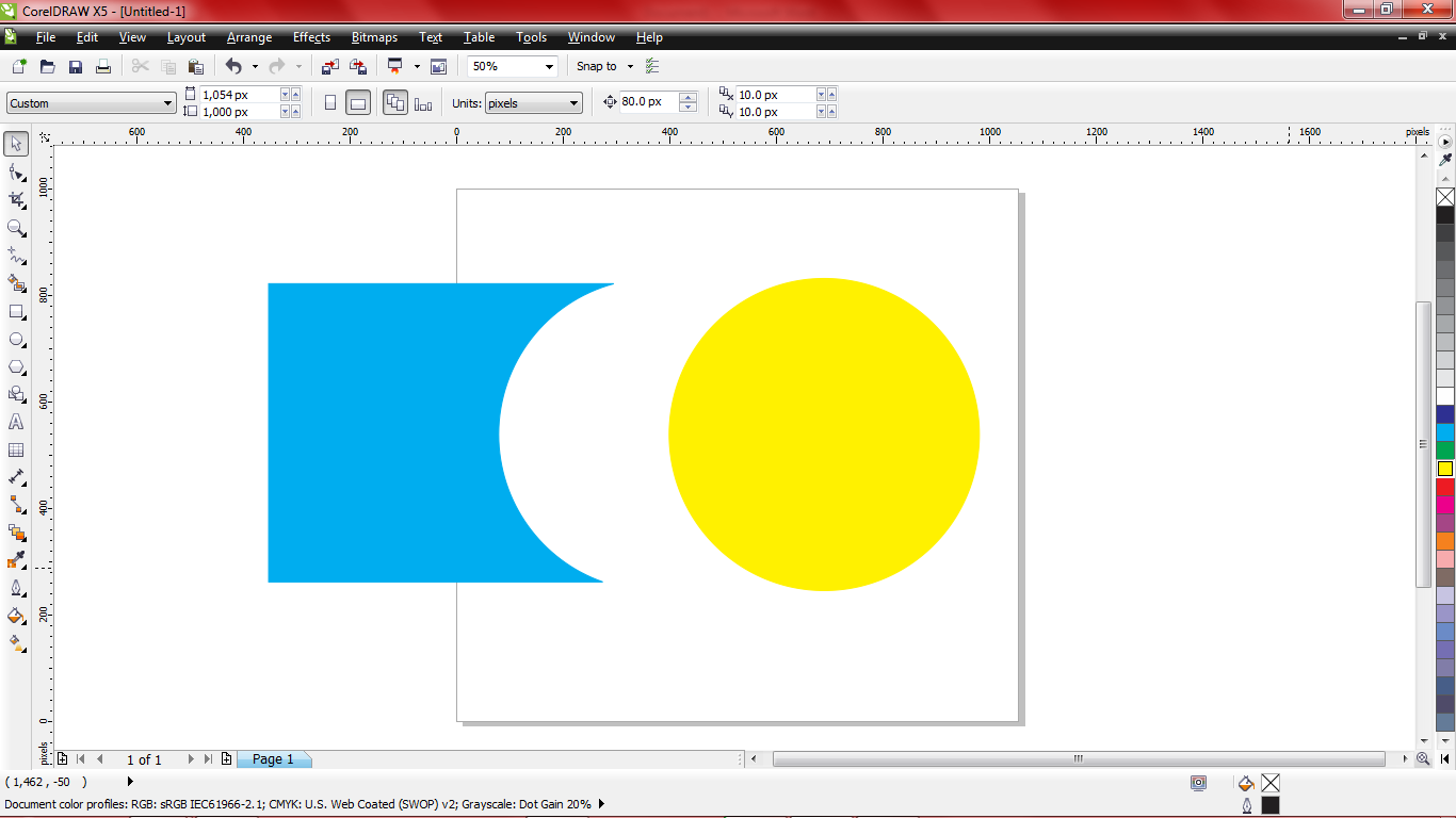 Tekhnik Shaping Simplify Di CorelDraw