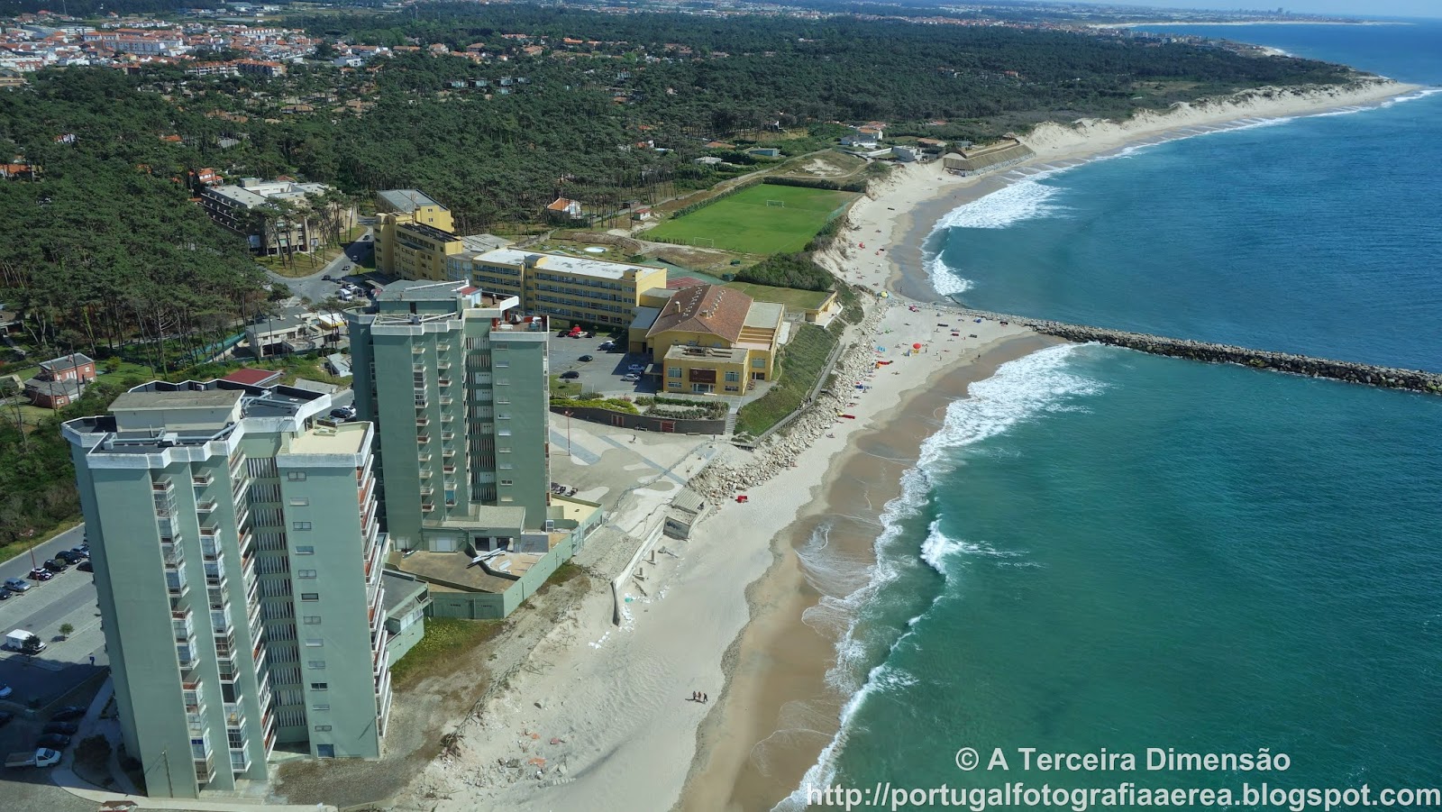 A Terceira Dimensão - Fotografia Aérea: Praia de Ofir