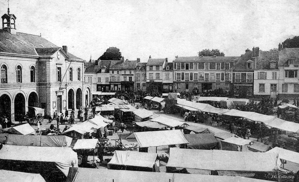 Au Fil du Temps...: Le Marché de Duclair.