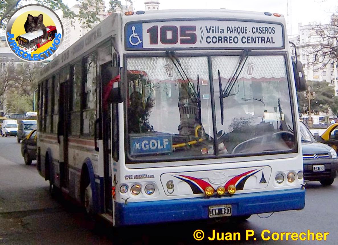 Fotos de colectivos: Emp. de Transp. América (Linea 105)
