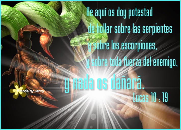 Que Significa Hollar Serpientes Y Escorpiones En La Biblia - Sitios ...