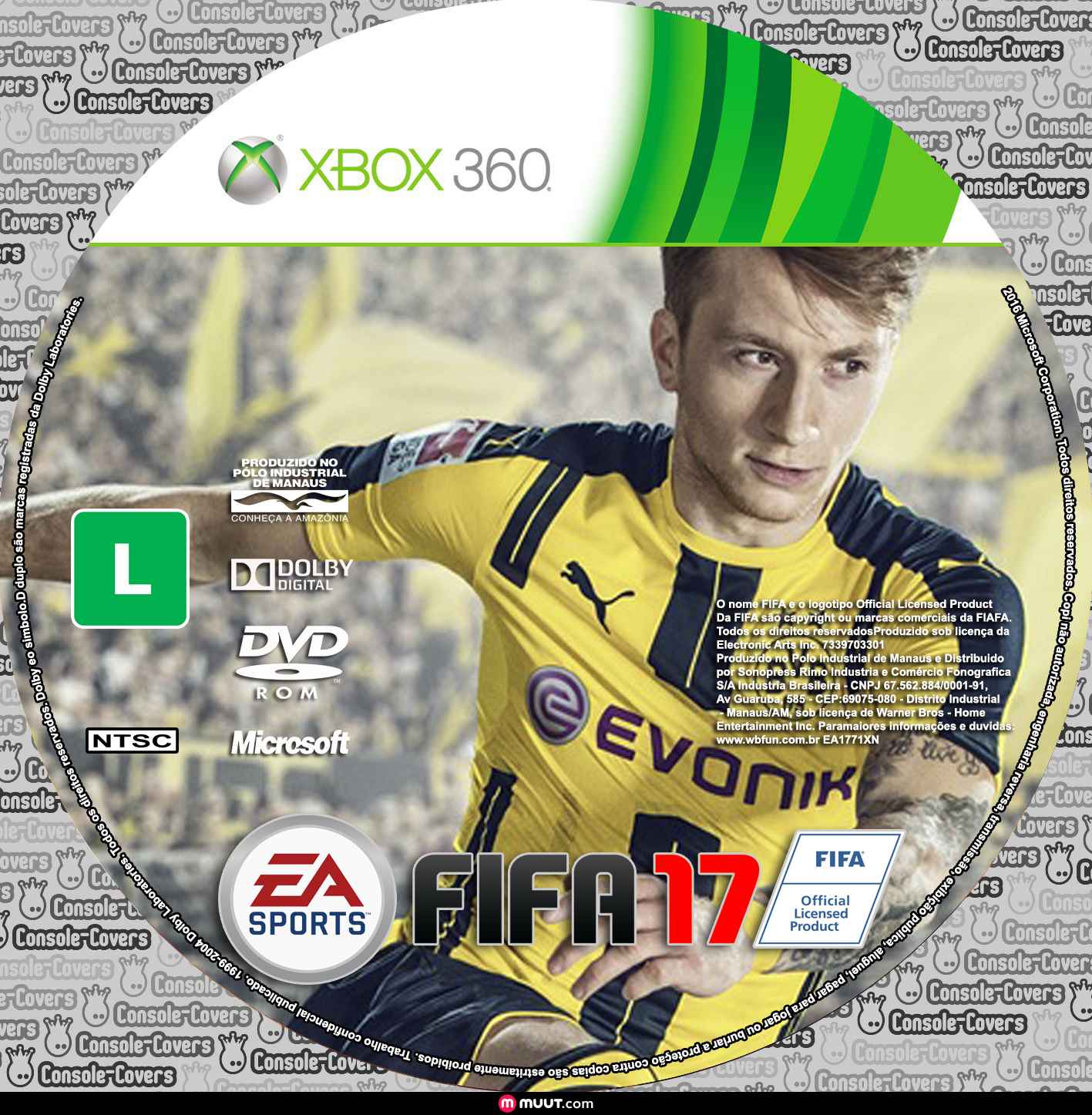 [Label] FIFA 17 - Xbox 360 | Ultra Capas