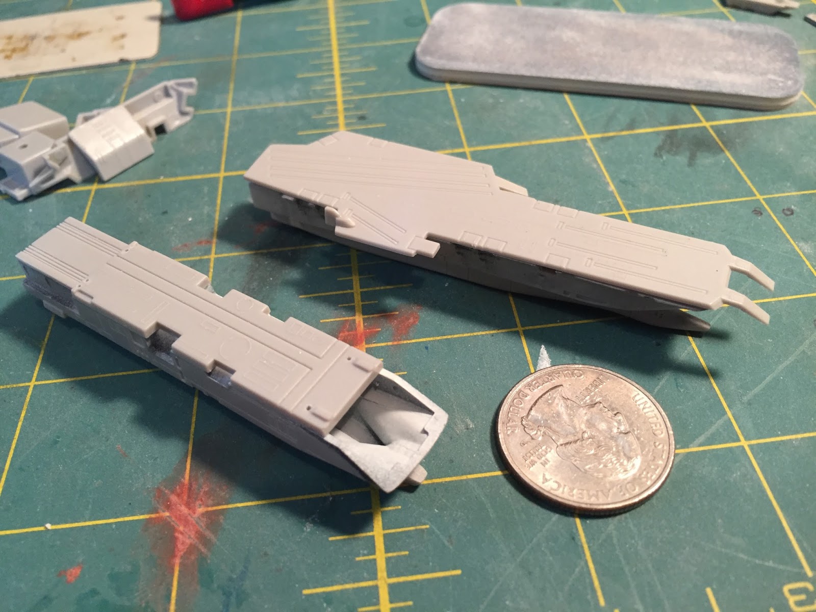 The Irate Modeler: Macross "Robotech" SDF-1 Part 1