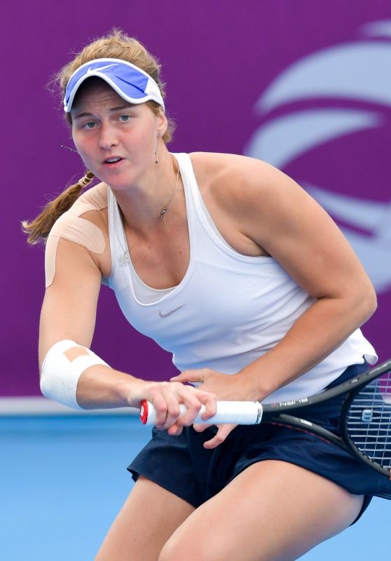 Liudmila Samsonova Qualifying Match Clicks for 2019 WTA Qatar Open in ...