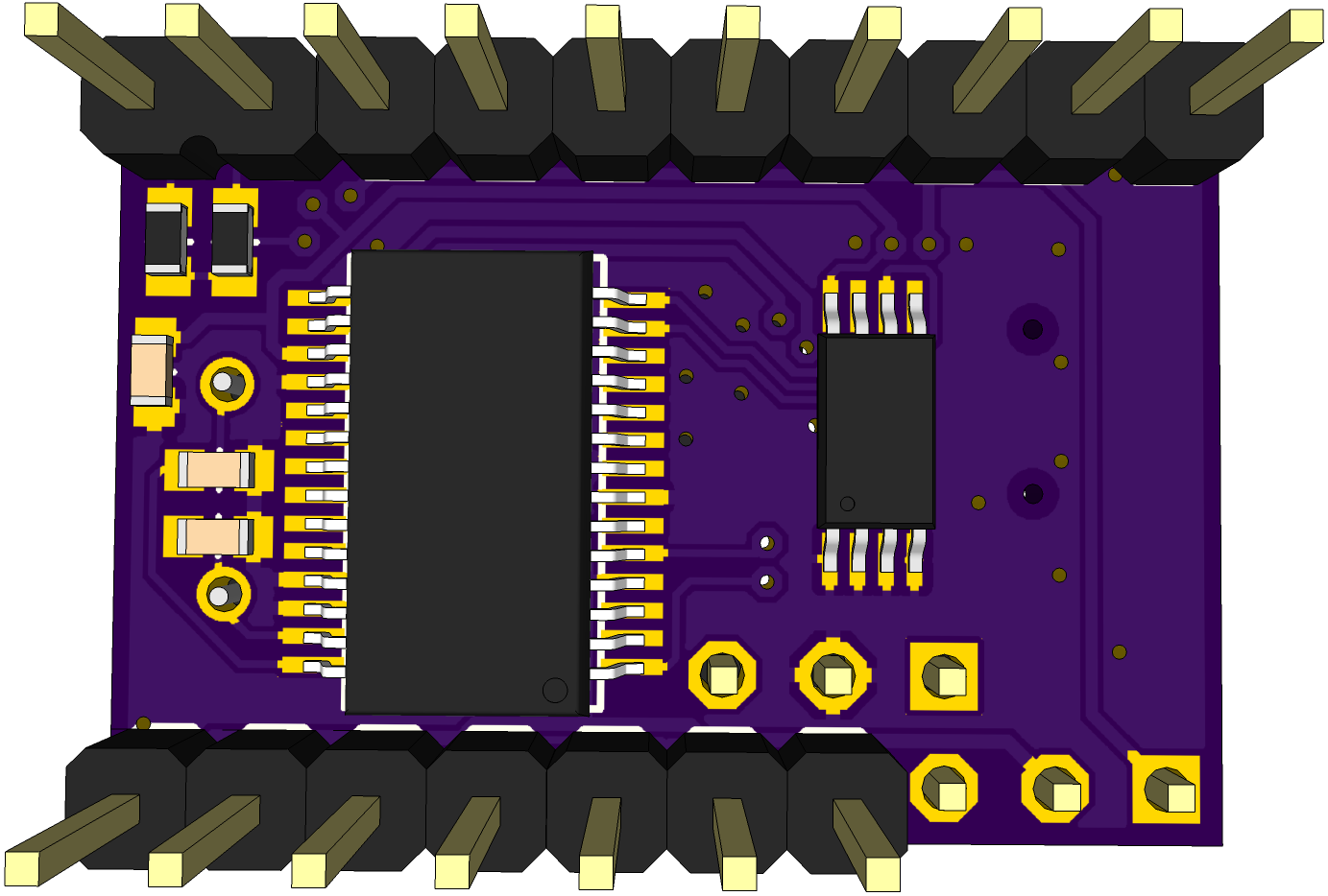 Hardware by design: STM8 breakout board with USB Serial