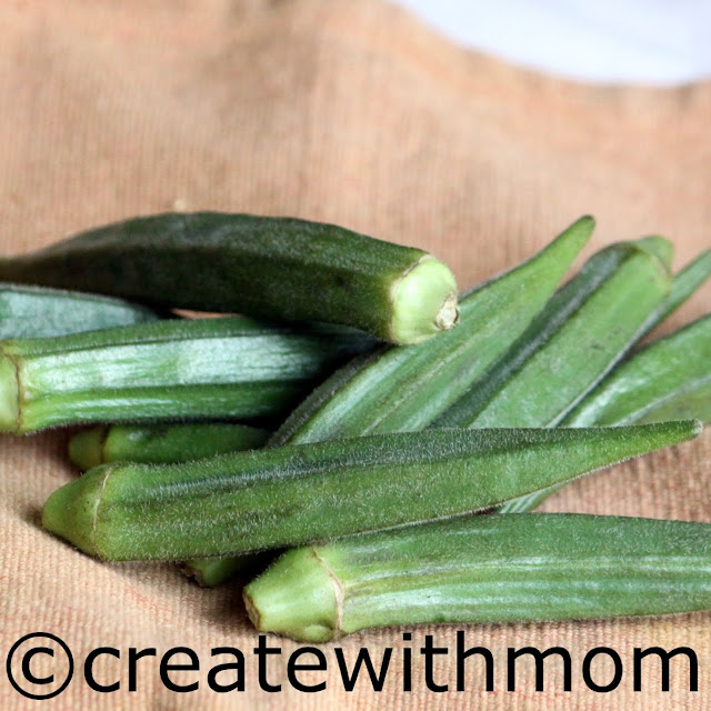 Create With Mom: How we used Okra for painting