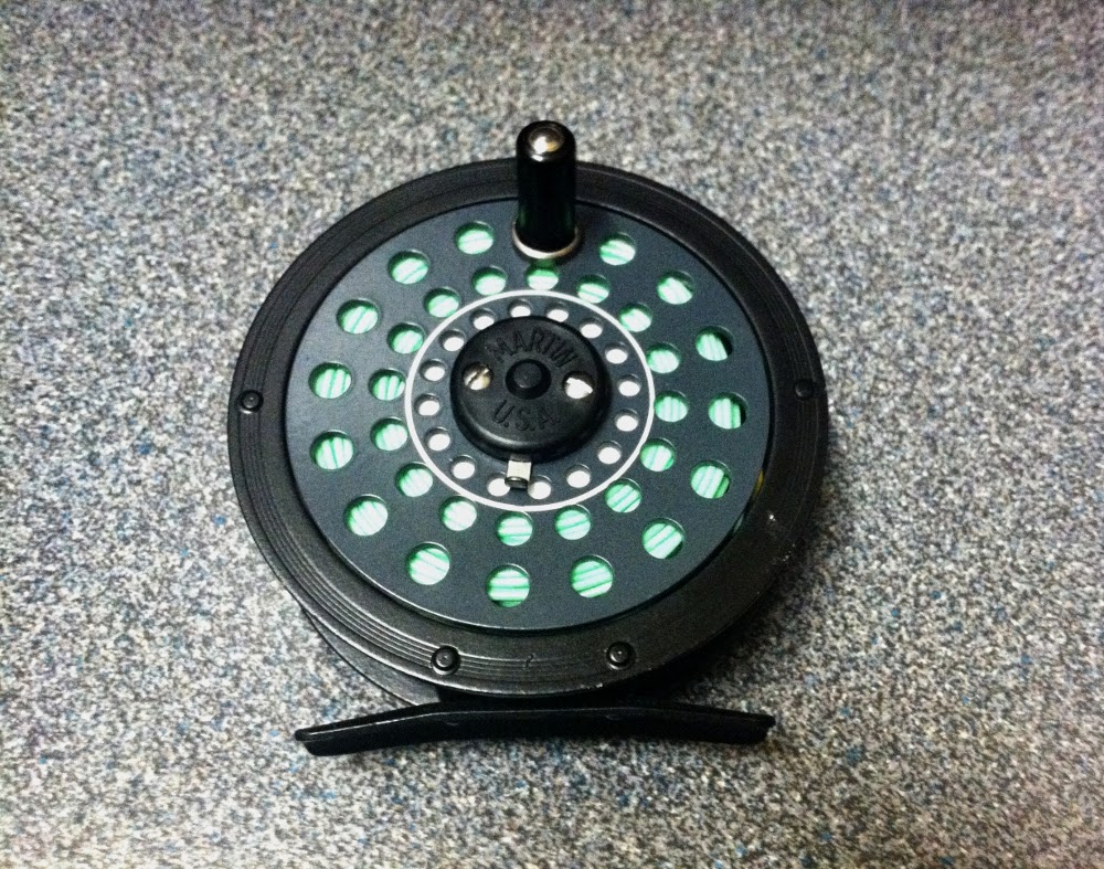 Illinois Wisconsin Fishing: martin 65 fly reel