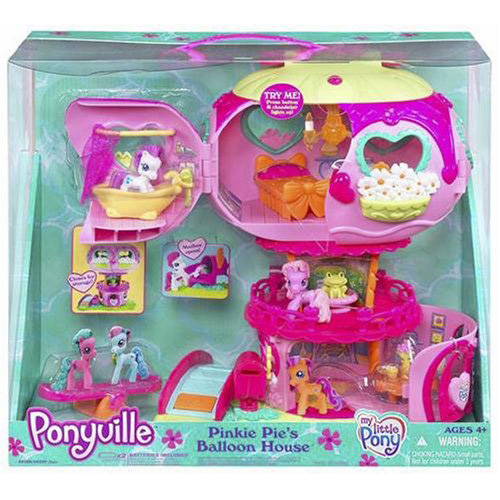 My Little Pony Pinkie Pie Pinkie Pie's Balloon House Building Playsets ...