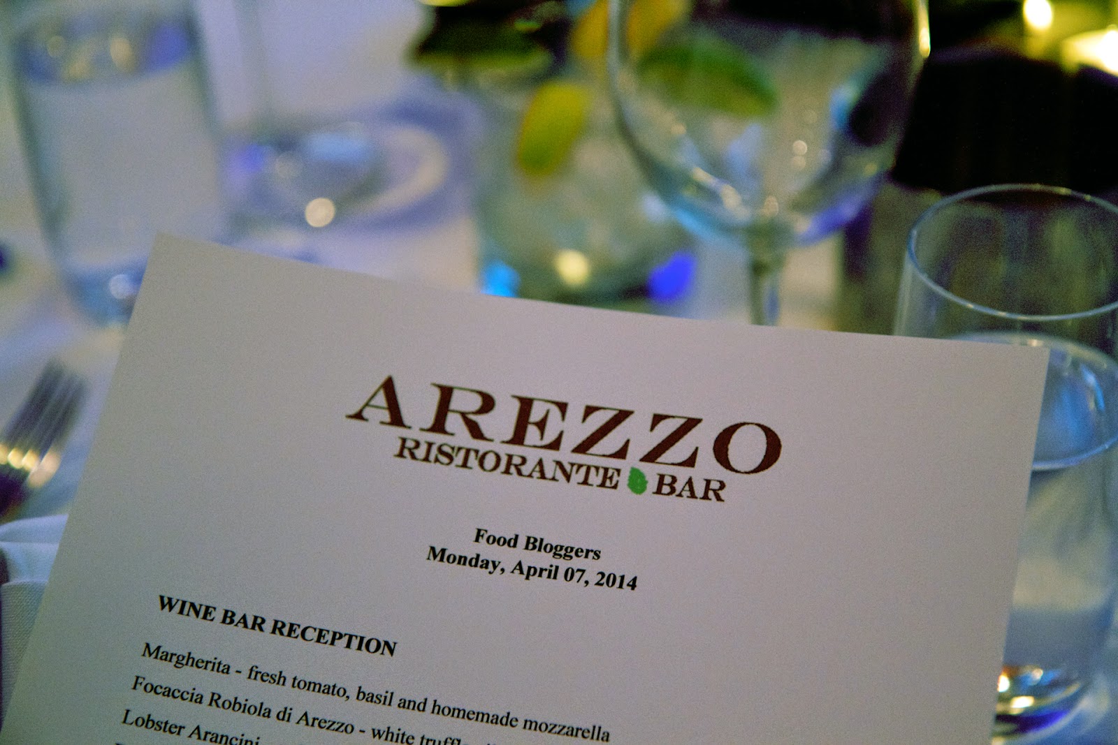 Upscale Italian at Arezzo in Westport » Local Food Rocks