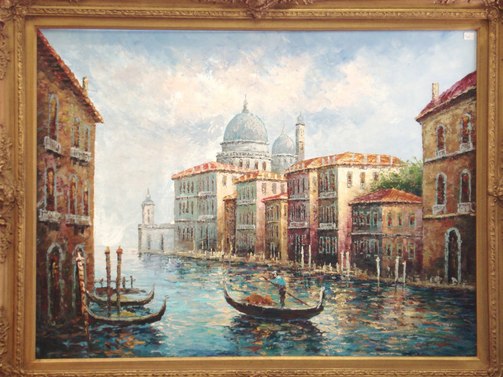 S. Morantz Galleries: Boater in Venice by Grayson