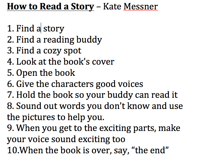 Reederama: How to Read a Story : Part Two
