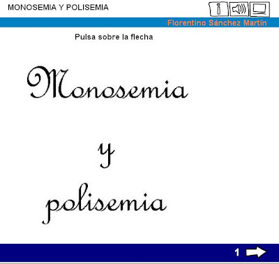Nuestro blog de 5º de primaria.: PALABRAS POLISÉMICAS Y PALABRAS ...