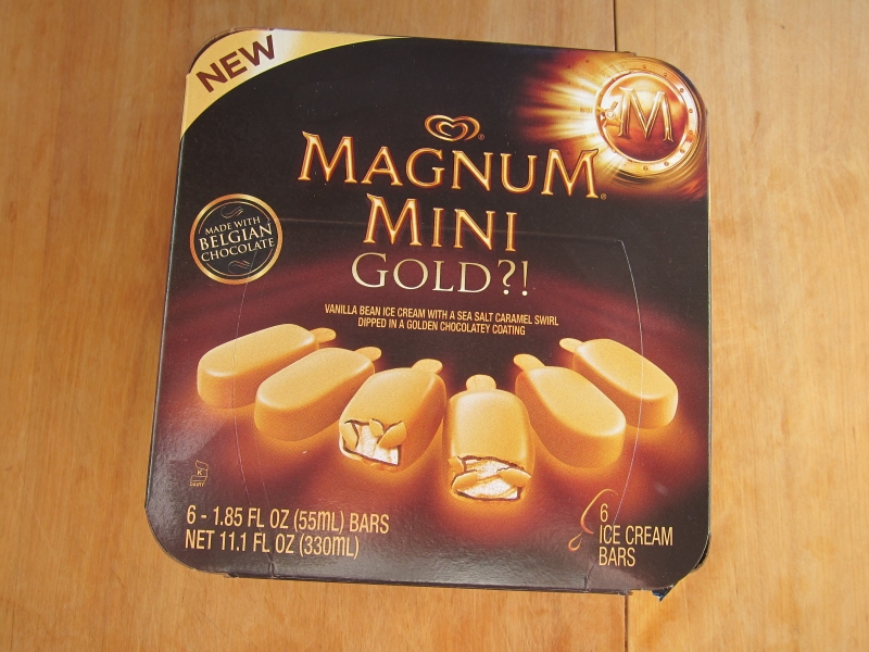 Frozen Friday: Magnum - Mini Gold?! Ice Cream Bars