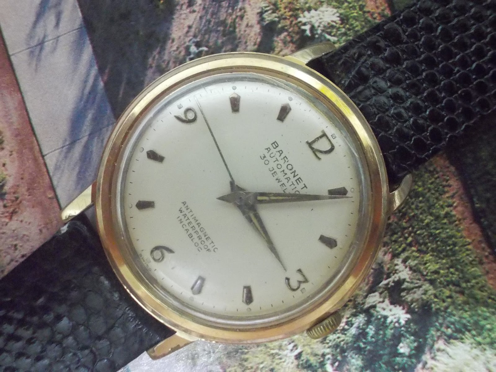vintage watches: Baronet automatic RM350